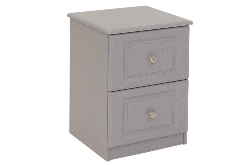 Light grey bedside lockers store