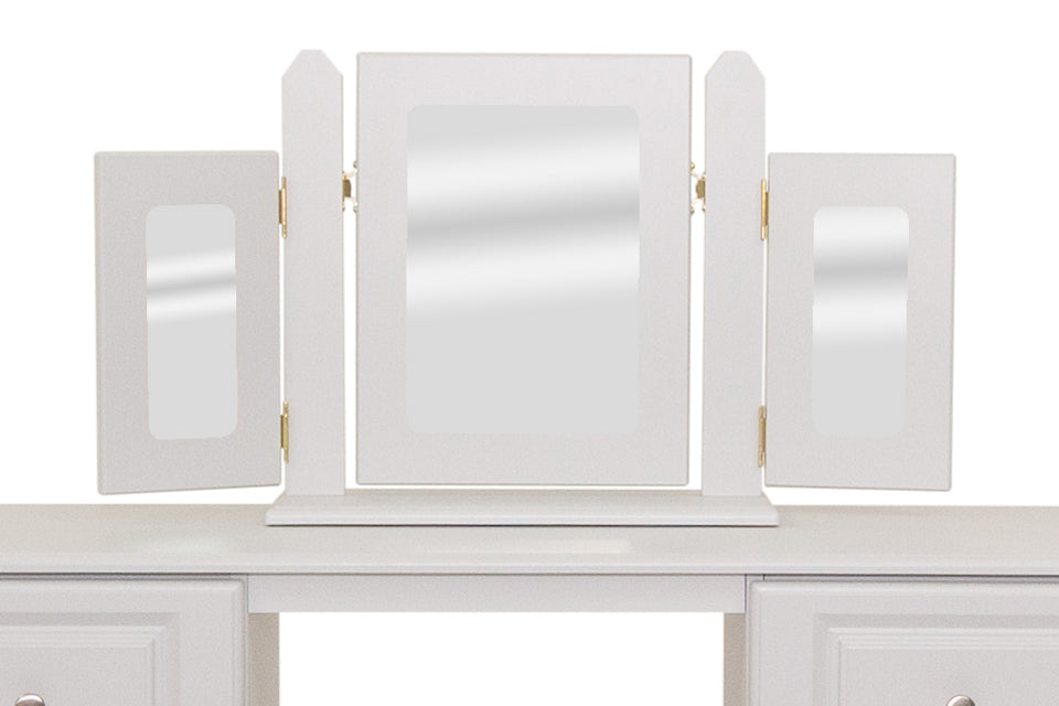 Jupiter - Grey Dressing Table Mirror – Craughwell Furniture & Carpets Ltd